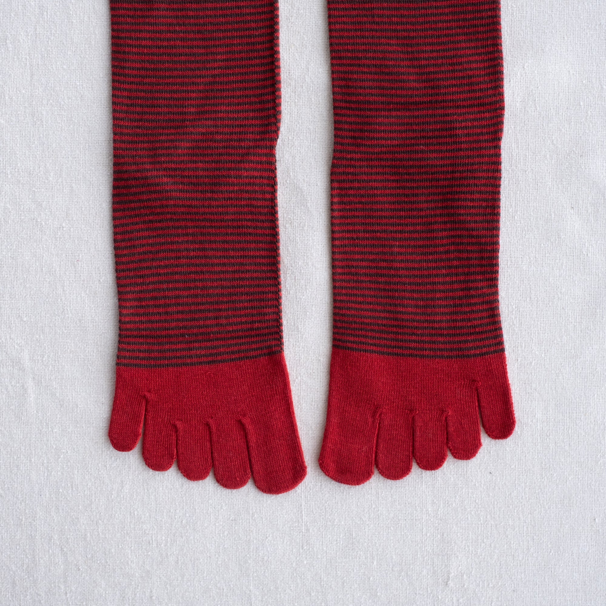 4-4018｜Organic Cotton Wool Toe Socks